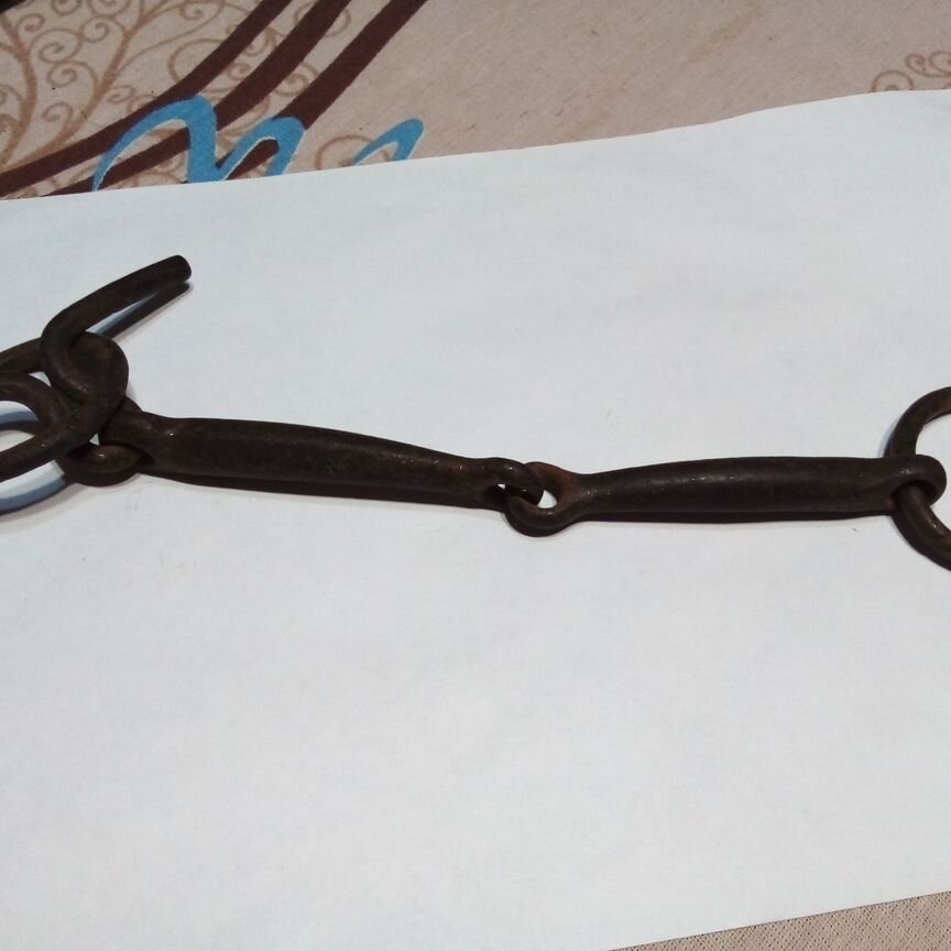 Трензель для лошади 17,5 см. СССР