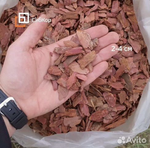 Мульча кора лиственницы (все в брони) купить в Санкт-Петербурге ...
