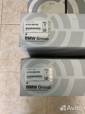 Оригинальные задние тормозные диски BMW F25 купить в Санкт-Петербурге ...