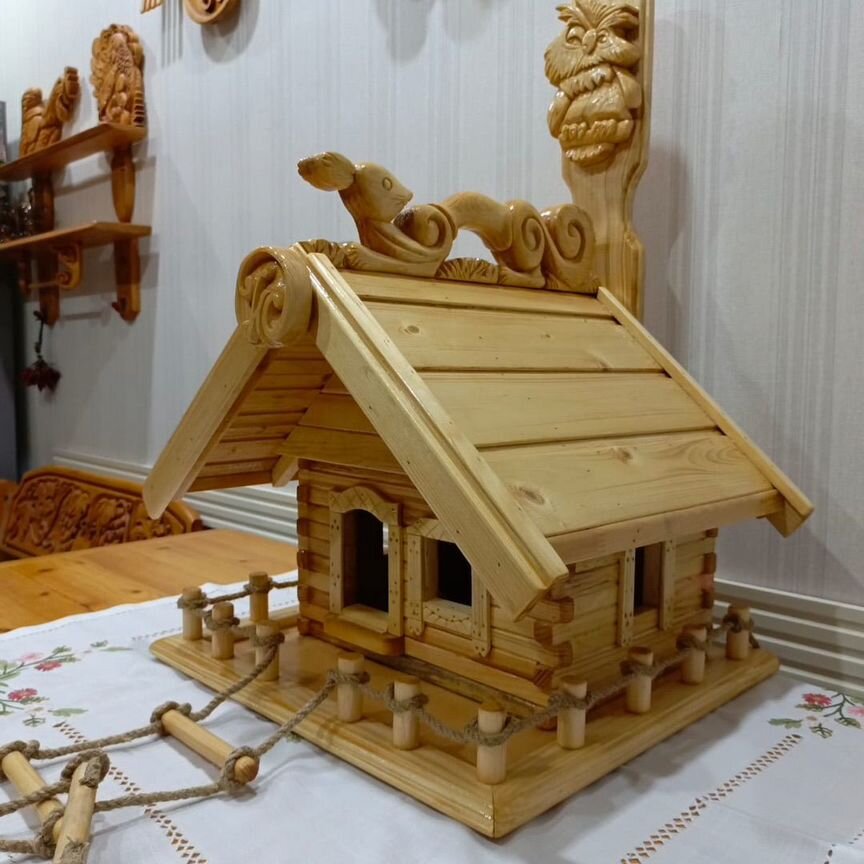 Скворечник кормушка