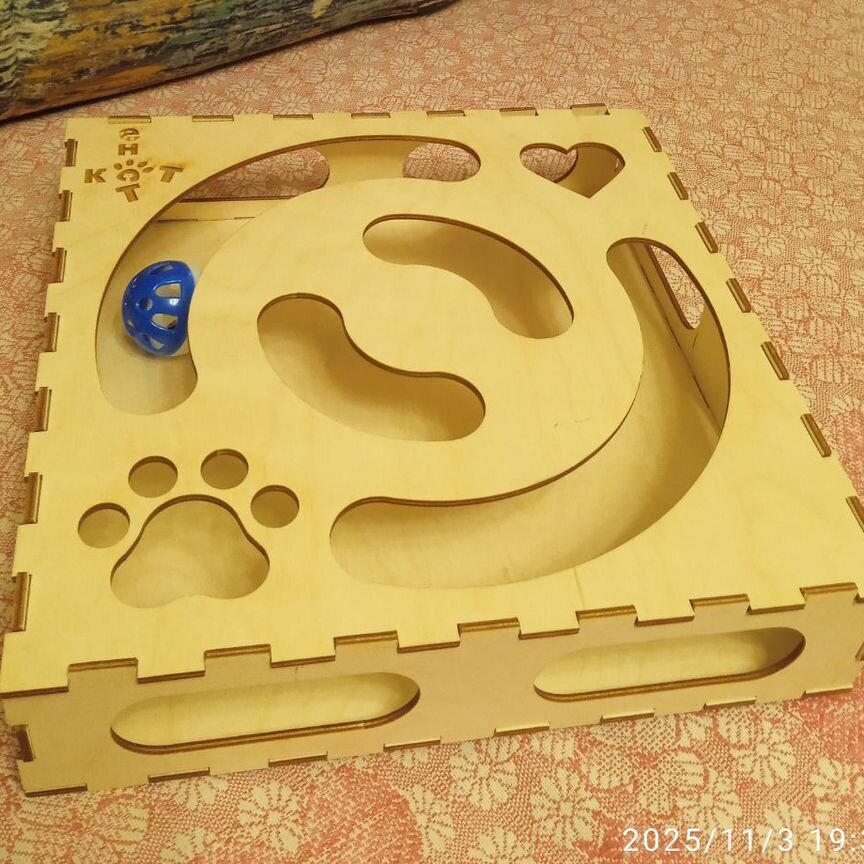 Для развития котенка