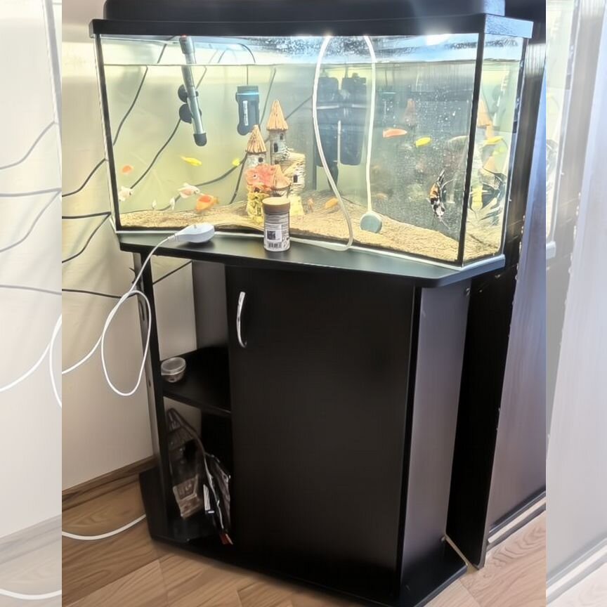 Аквариум с тумбой 60 литров