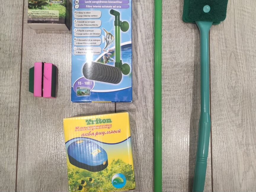 Уход за аквариумом/компрессор/фильтр