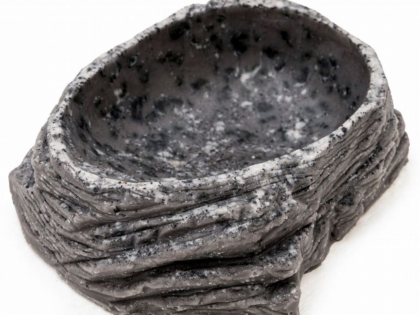 Поилка-кормушка в террариум для рептилий 7,5х9 см