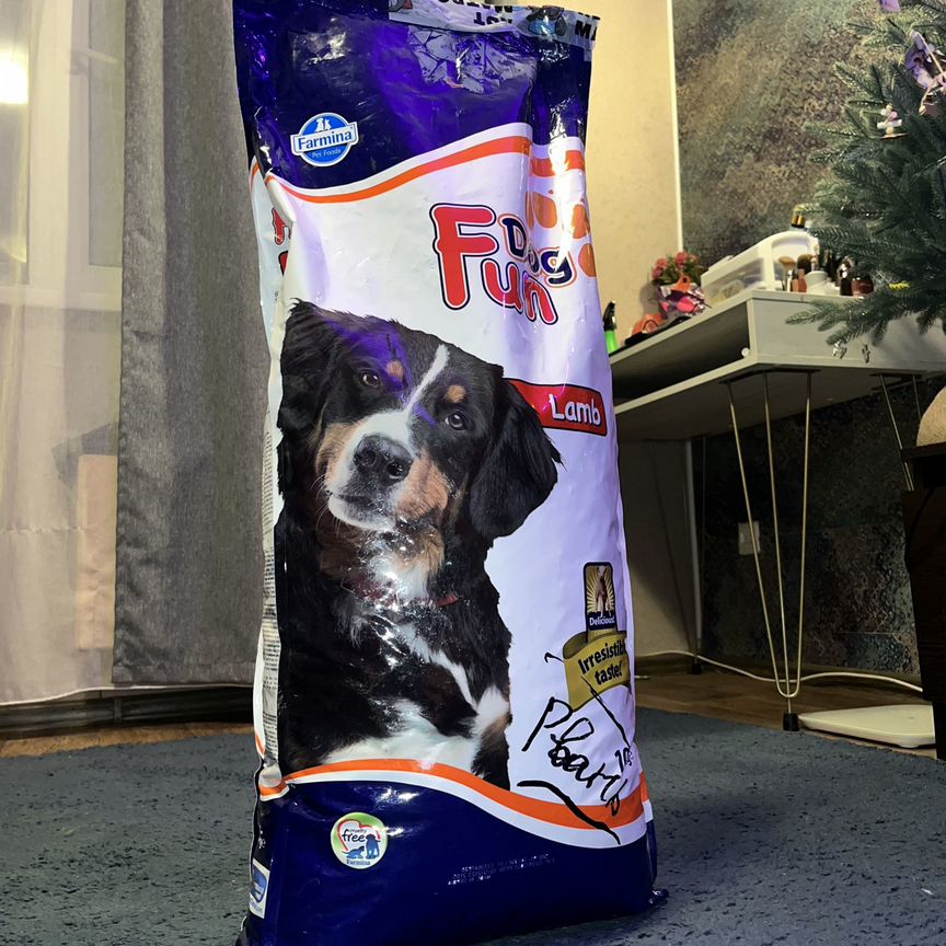Farmina Fun Dog 10 кг для собак с ягненком