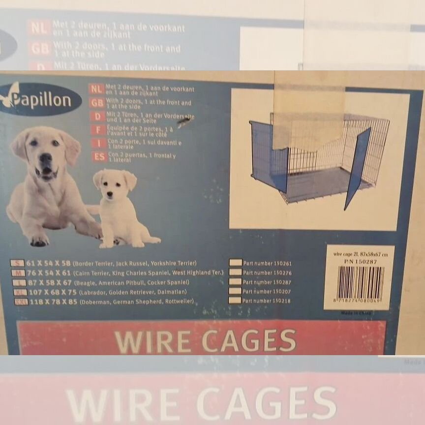 Клетка для животных 87*58*67