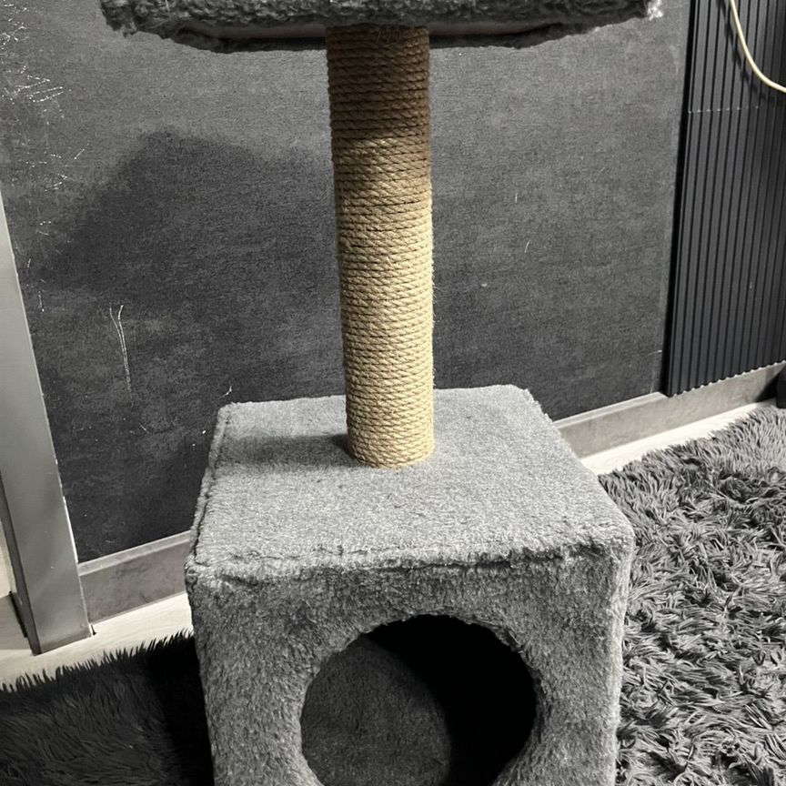 Когтеточка домик для кошки