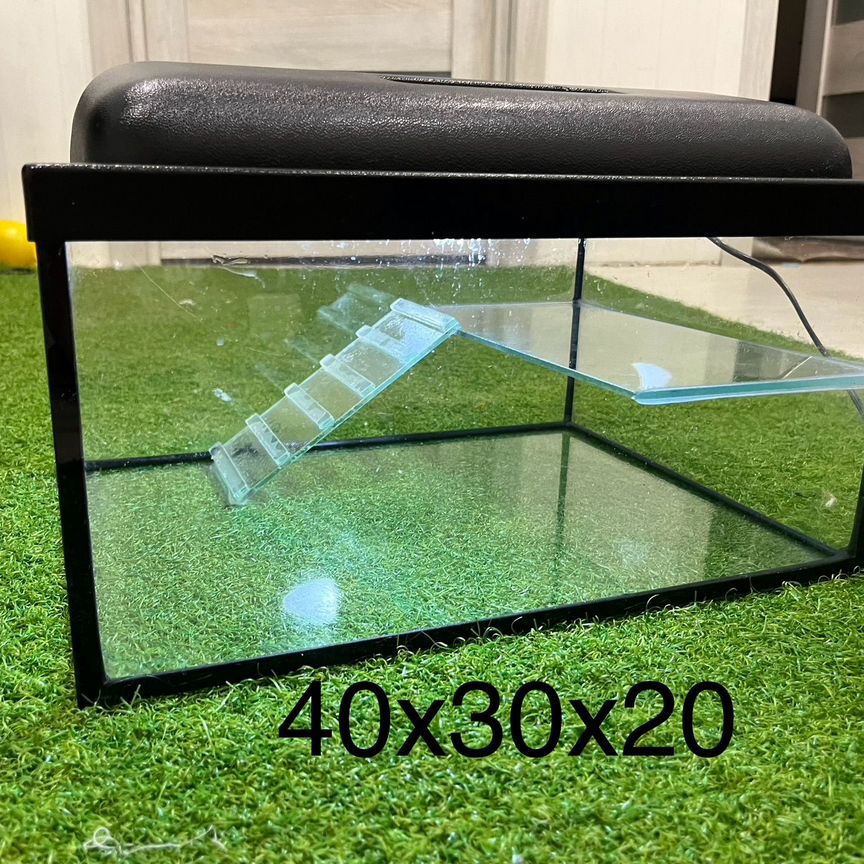 Аквариум/ Террариум/ черепашник 40х30х20, 24л