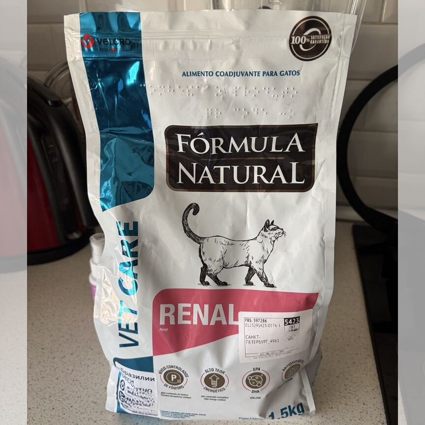 Корм для кошек formula natural renal