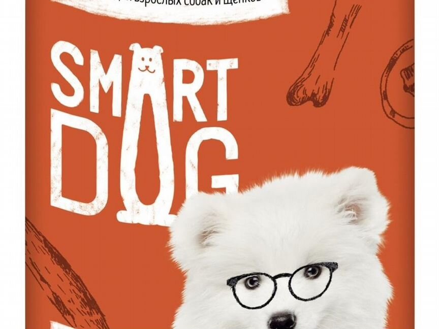 Smart Dog консервы консервы для взрослых собак и щ