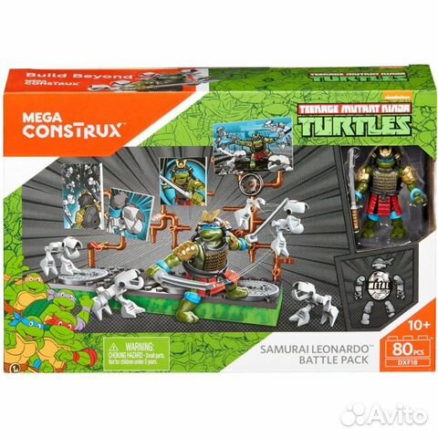 Mega construx tmnt samurai Leonardo battle pack купить в Магнитогорске ...