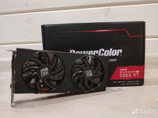PowerColor Radeon RX 5500 XT 8GB Видеокарта купить в Иркутске ...