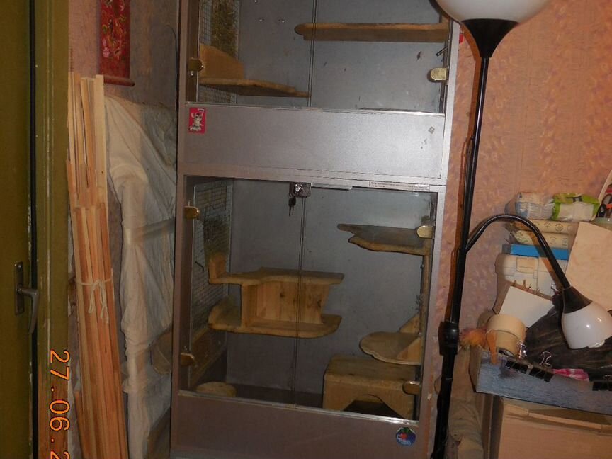 Витрина для шиншилл бу