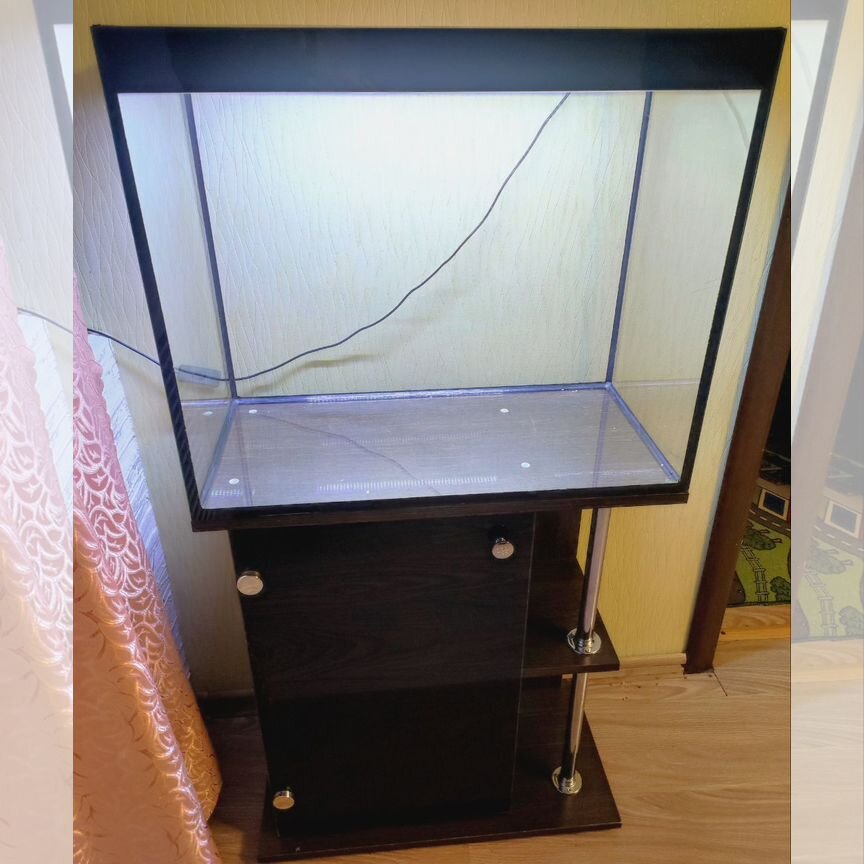 Аквариум с тумбой 90 литров