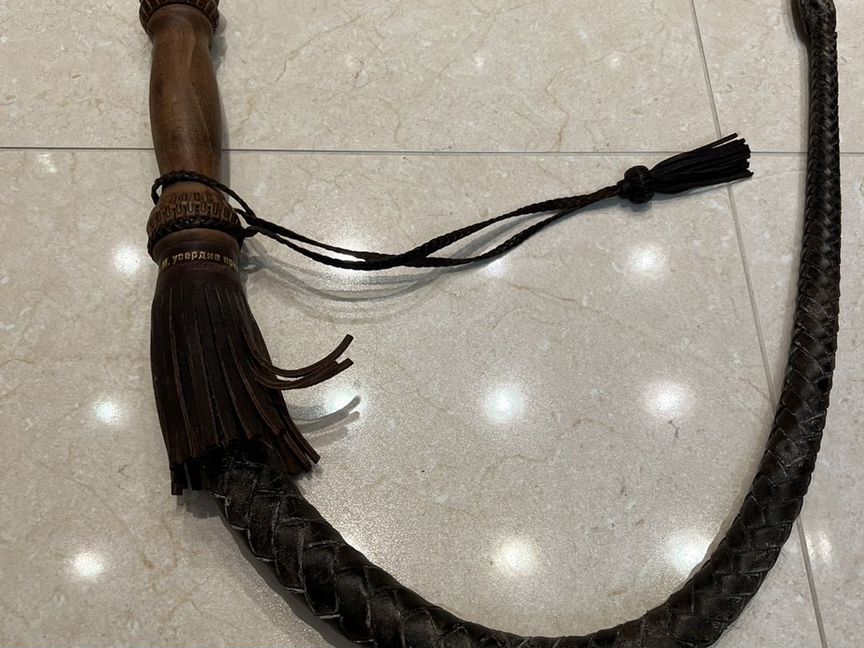 Кнут из натуральной кожи