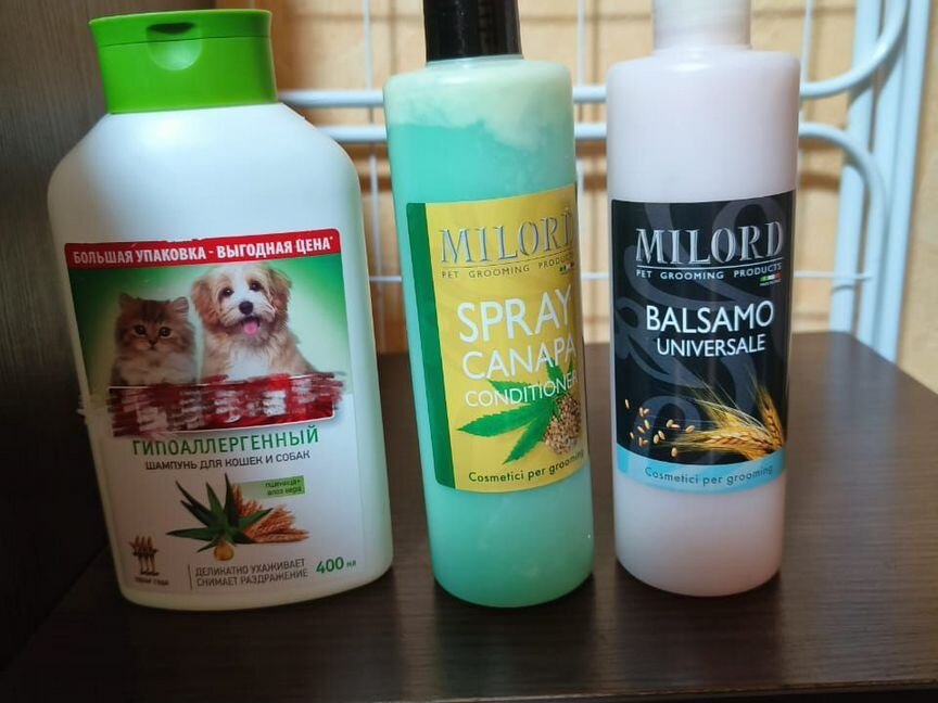 Шампунь и бальзам для щенят, котят и собак