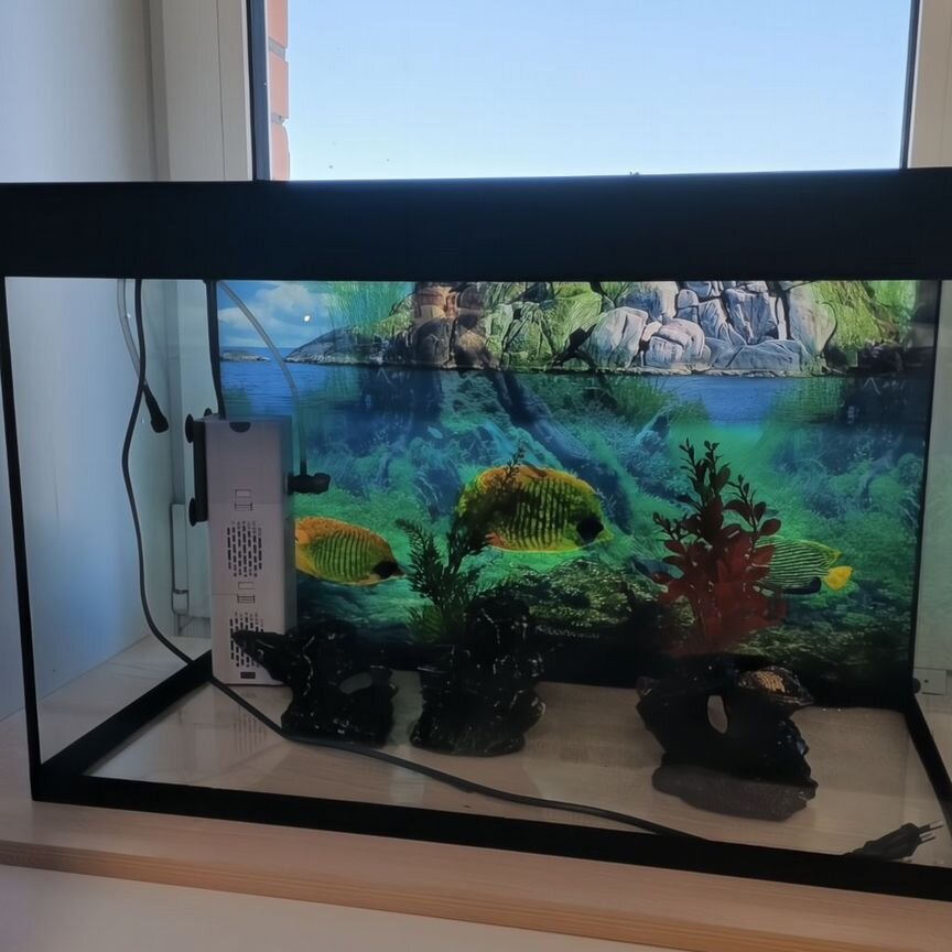 Аквариум для черепах 80 литров