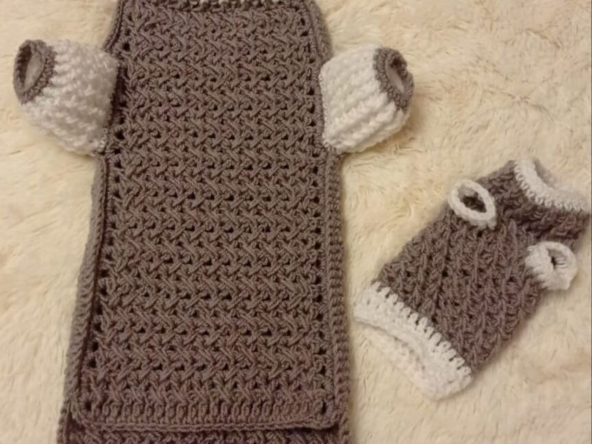 Кофточки вязаные для кошек-ручная работа