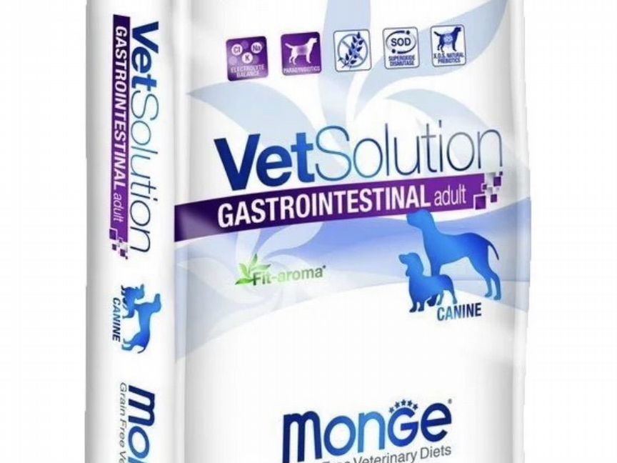 Корм доя собак монж гастроинтенстинал 12 кг