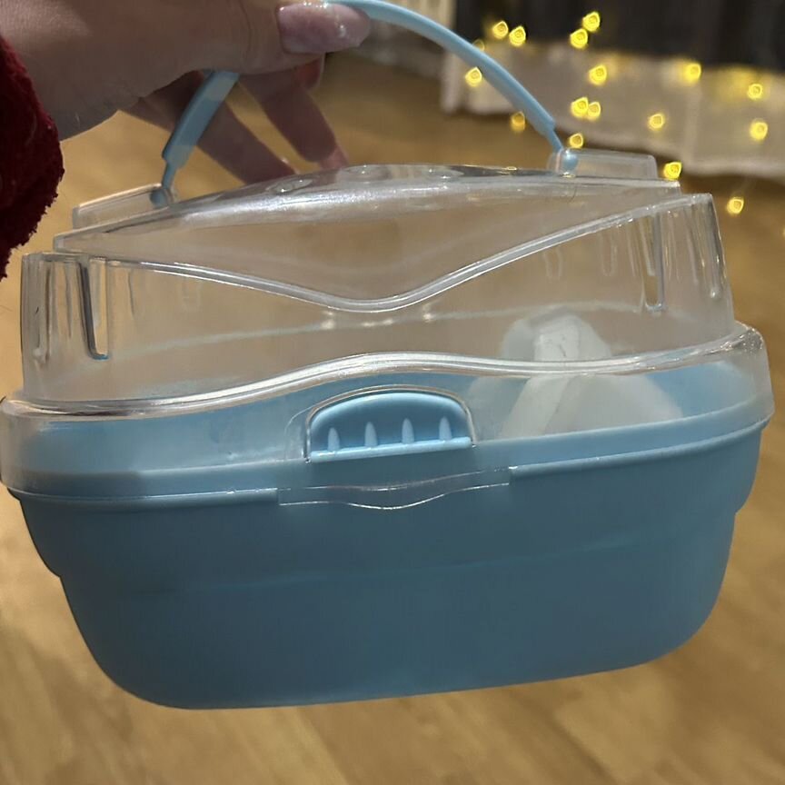 Переноска для грызунов пластиковая