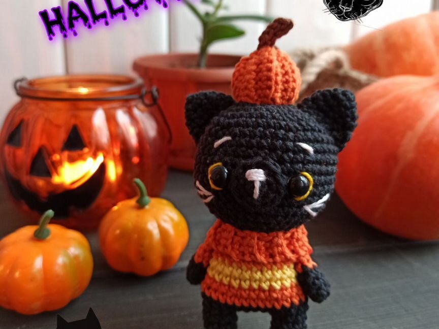 Кот Салем, брелок котенок, кот игрушка