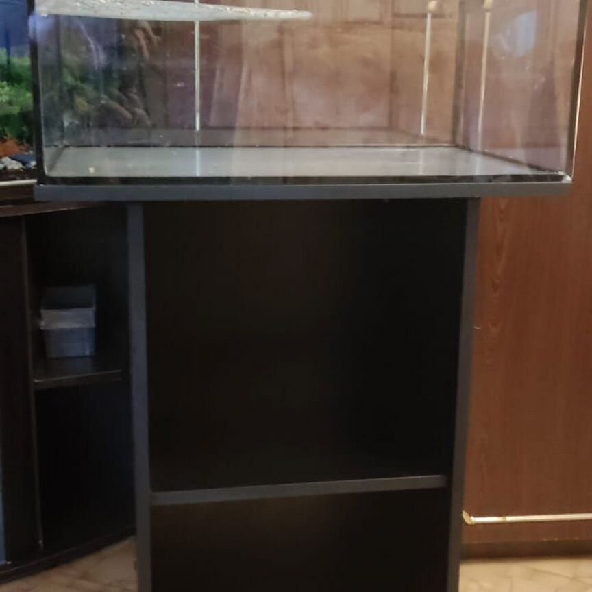 Аквариум с тумбой бу