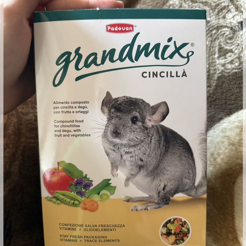 Корм Grandmix cincilla