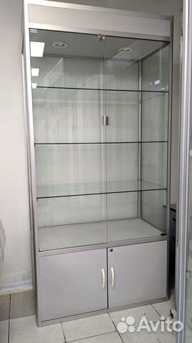 Стеклянный шкаф витрина с подсветкой купить в Москве | Готовый бизнес и ...