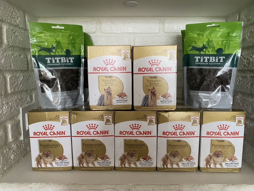 Пауч royal canin померанский шпиц, йорк