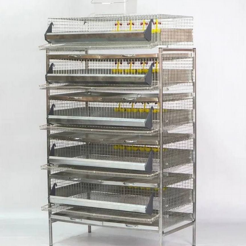 Клетка для 250 перепелов «Премиум» каркасная