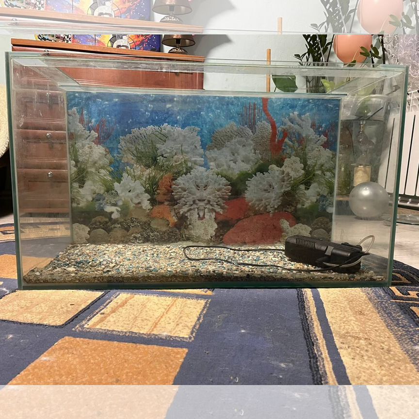 Аквариум 140 литров с компрессором