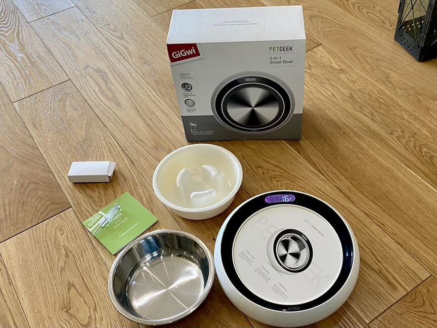 GiGwi Интерактивная миска-весы для собак/кошек