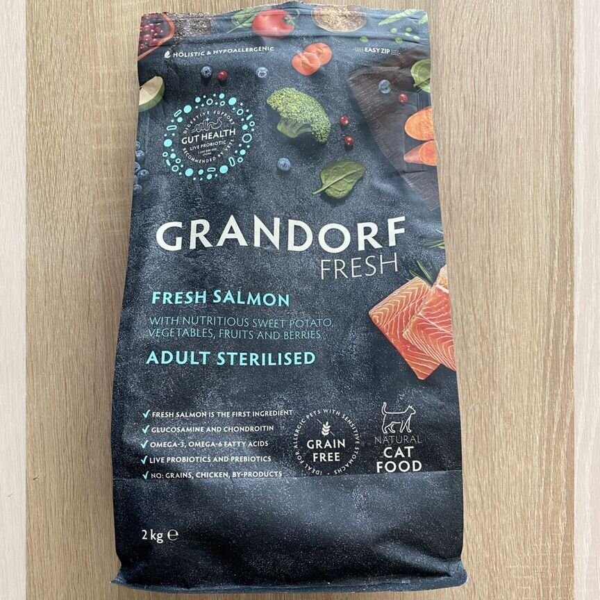 Grandorf fresh для кошек стерилизованных 2 1,5кг
