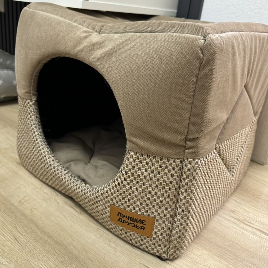 Домик лежанка (трансформер) для кошек и собак