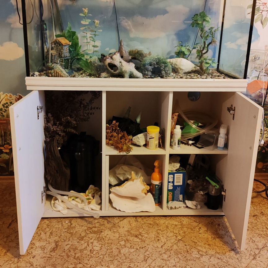 Аквариум с тумбой 300 литров