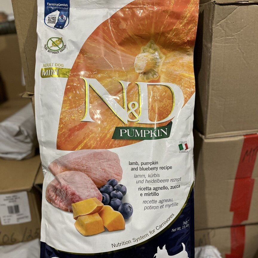 Корма для собак Farmina N/D Mini Dog 7кг(поврежден