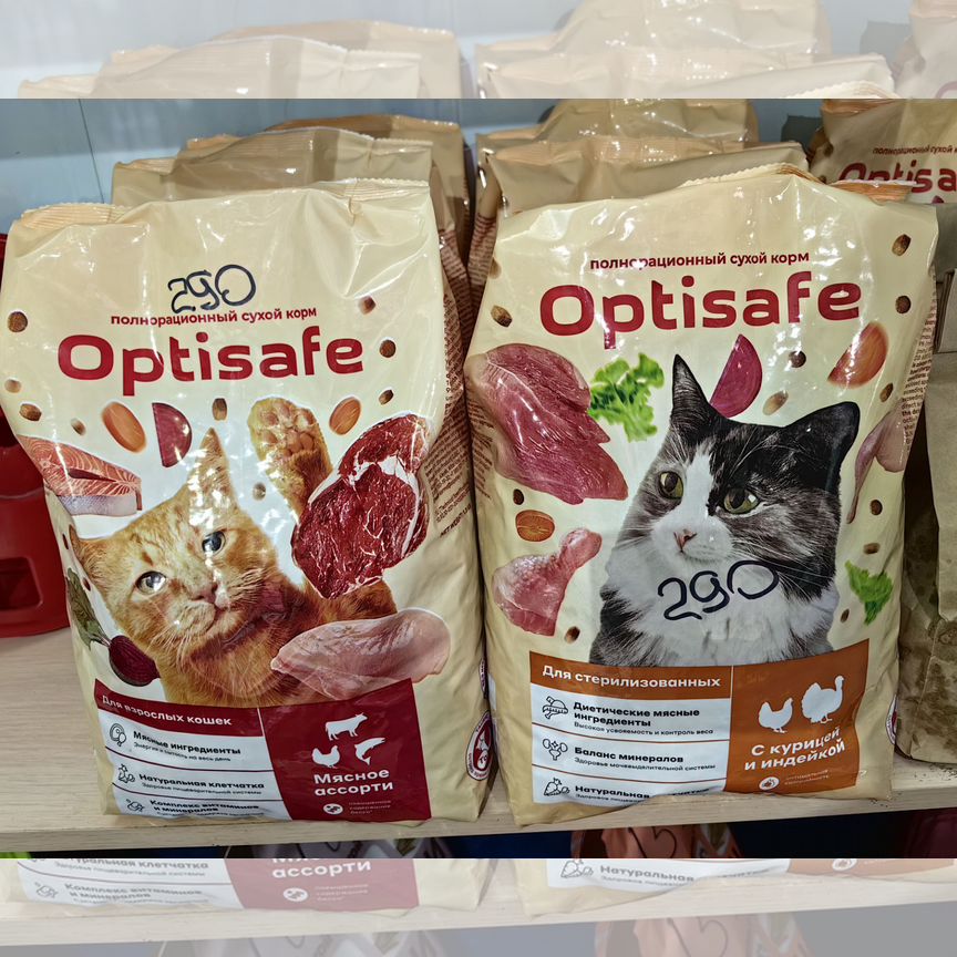 Сухой корм для кошек Optisefe