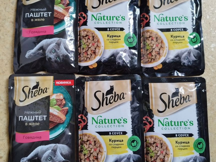 Влажный корм для кошек Шеба