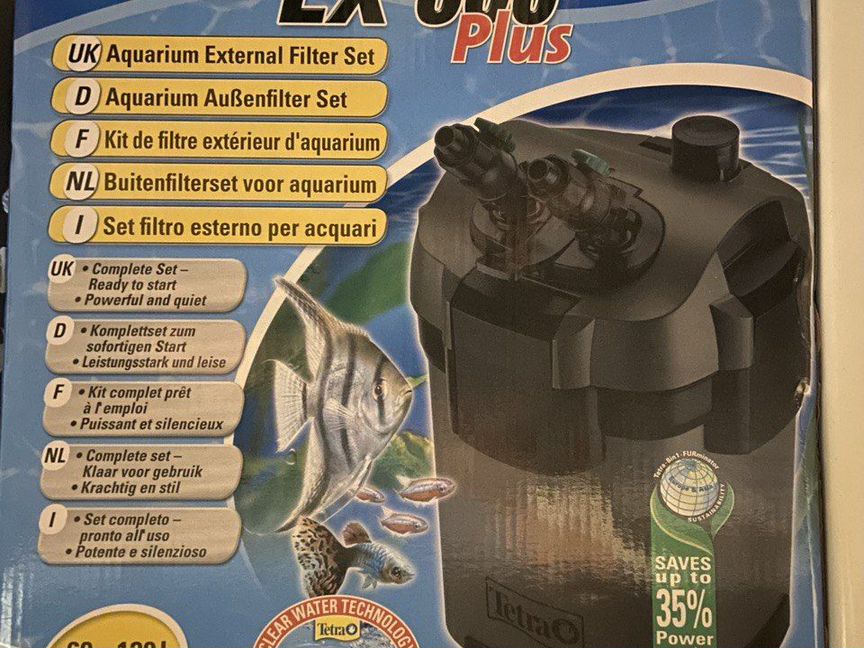 Фильтр для аквариума внешний tetra ex600 plus