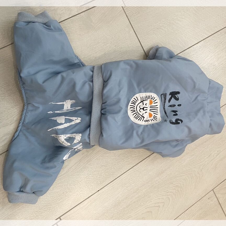 Зимний комбинезон для средней собаки