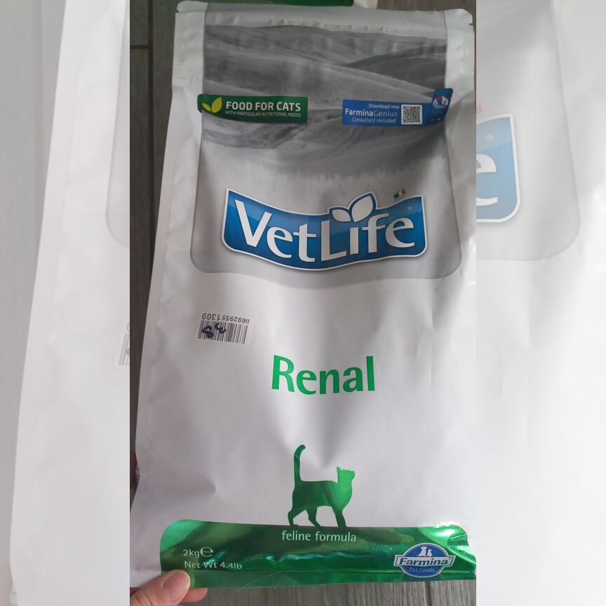 Vetlife renal для кошек 2кг
