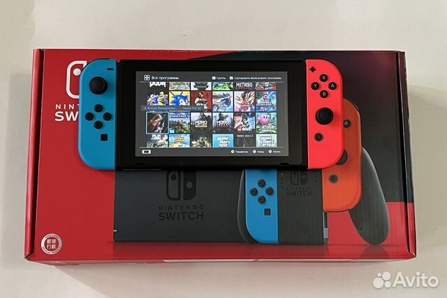 Nintendo switch rev 2 прошитая 25 игр, 256gb купить в Москве ...