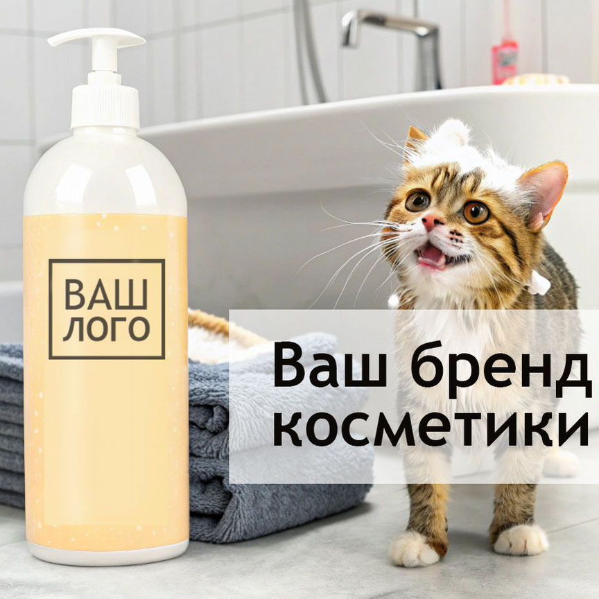 Уникальные рецептуры косметики для животных под вашим брендом