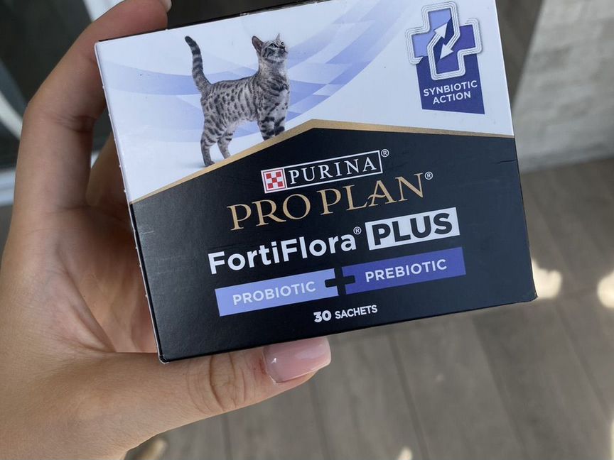 Fortiflora plus для кошек Фортифлора