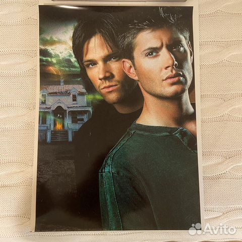 Плакат Сверхъестественное Supernatural купить в Москве | Хобби и отдых ...