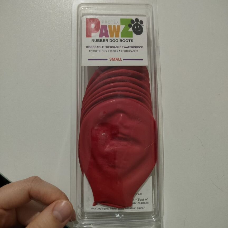 Ботинки PawZ для собак размер S