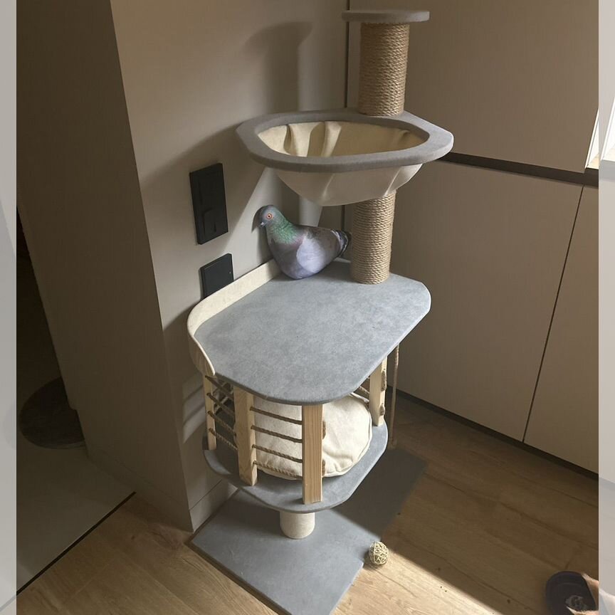 Когтеточка домик для кошки