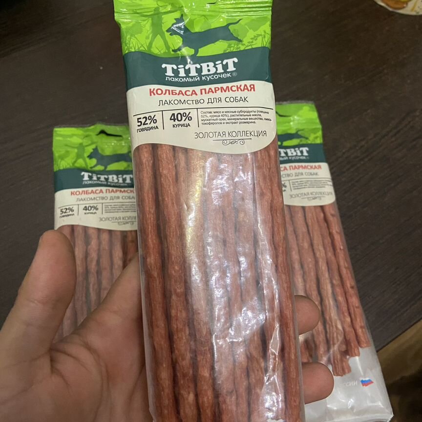 Titbit колбаса пармская собака