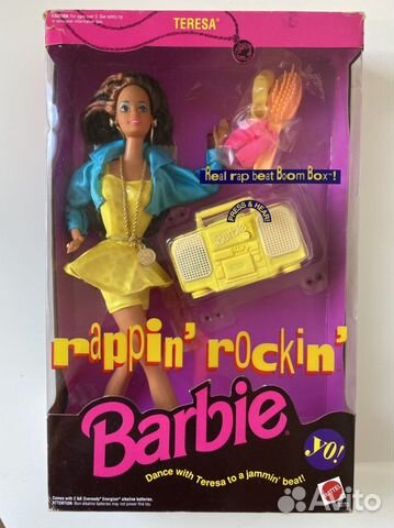 Barbie Rappin Rockin Teresa 1991 купить в Санкт-Петербурге | Хобби и ...
