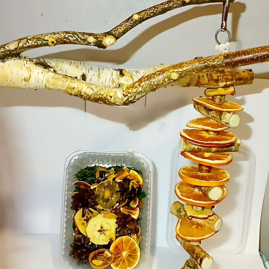 Лакомства для попугаев,3 в 1